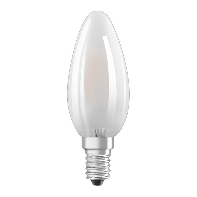 Żarówka LED Osram E14 2,8 W 250 lm mleczna barwa ciepła DIM | Majsterkowanie w Castoramie