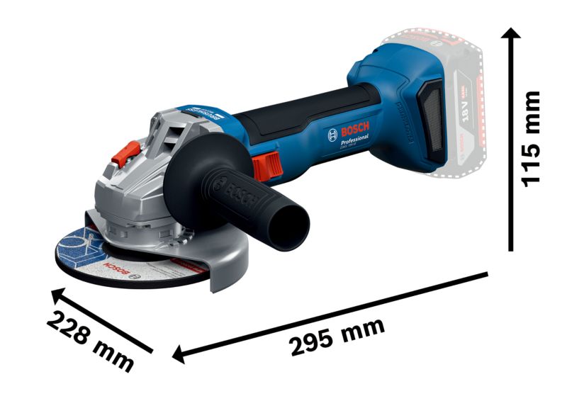 Zestaw elektronarzędzi Bosch Professional 2 x 4 Ah z torbą