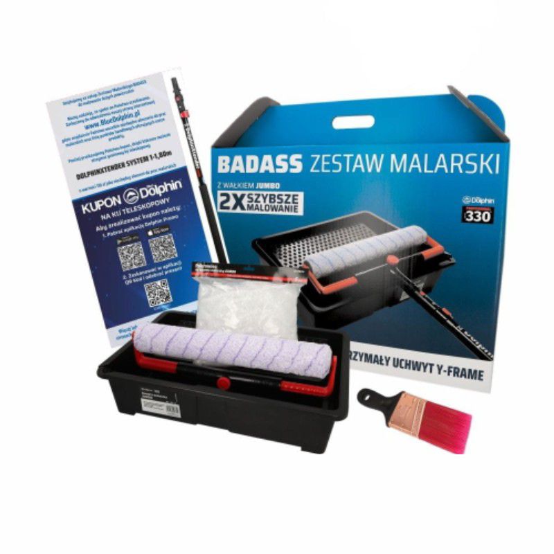 Zestaw malarski 330, Blue Dolphin, BADASS ZB03