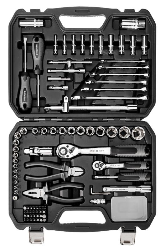 Zestaw narzędzi Neo M4K garage 90 elementów | Majsterkowanie w Castoramie