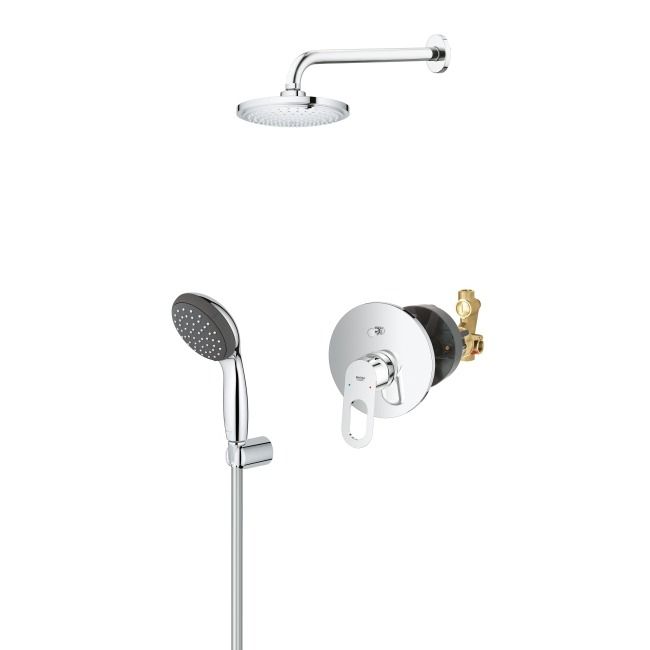 Zestaw podtynkowy Grohe Start Loop 1-funkcyjny śr. 18 cm z baterią ...