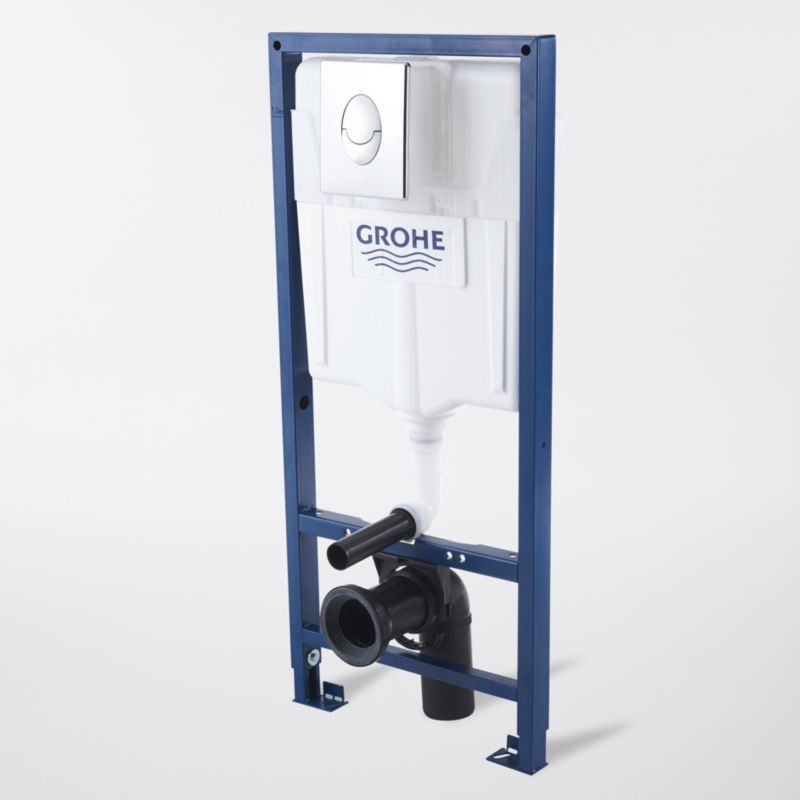 Zestaw podtynkowy WC Grohe Serel z miską bezkołnierzową i ...