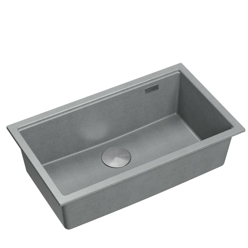 Zlewozmywak granitowy Lavos 110 silver stone
