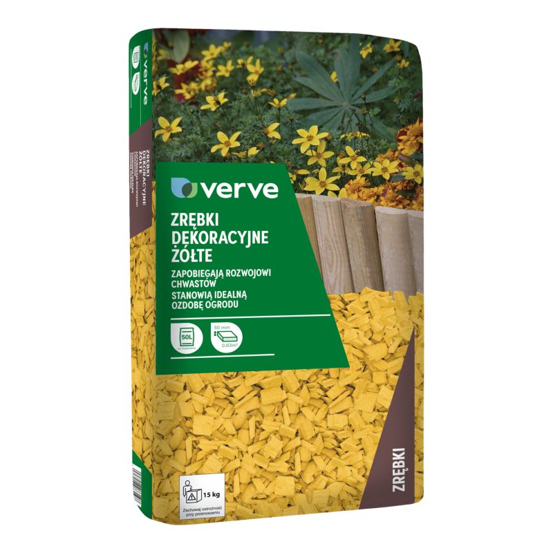 Zrębki dekoracyjne Verve żółte 50 l | Majsterkowanie w Castoramie